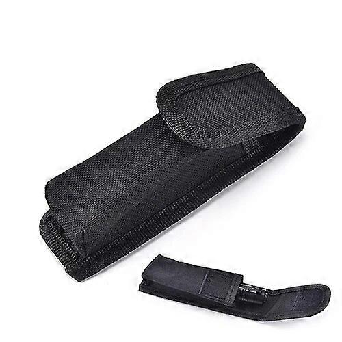 Nylon Waist Belt Hunting Bag Flashlight Pouch LED Flashlight Holster ...