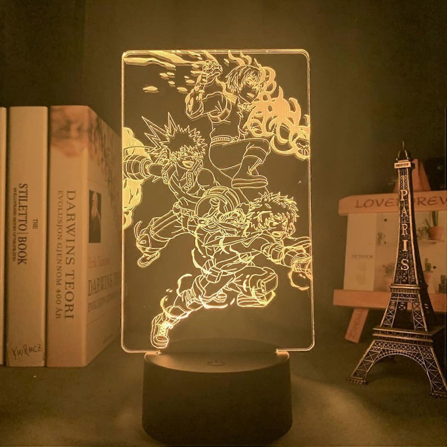 SBSG My Hero Academia Lamp, My Hero Academia Birthday Decorations ...