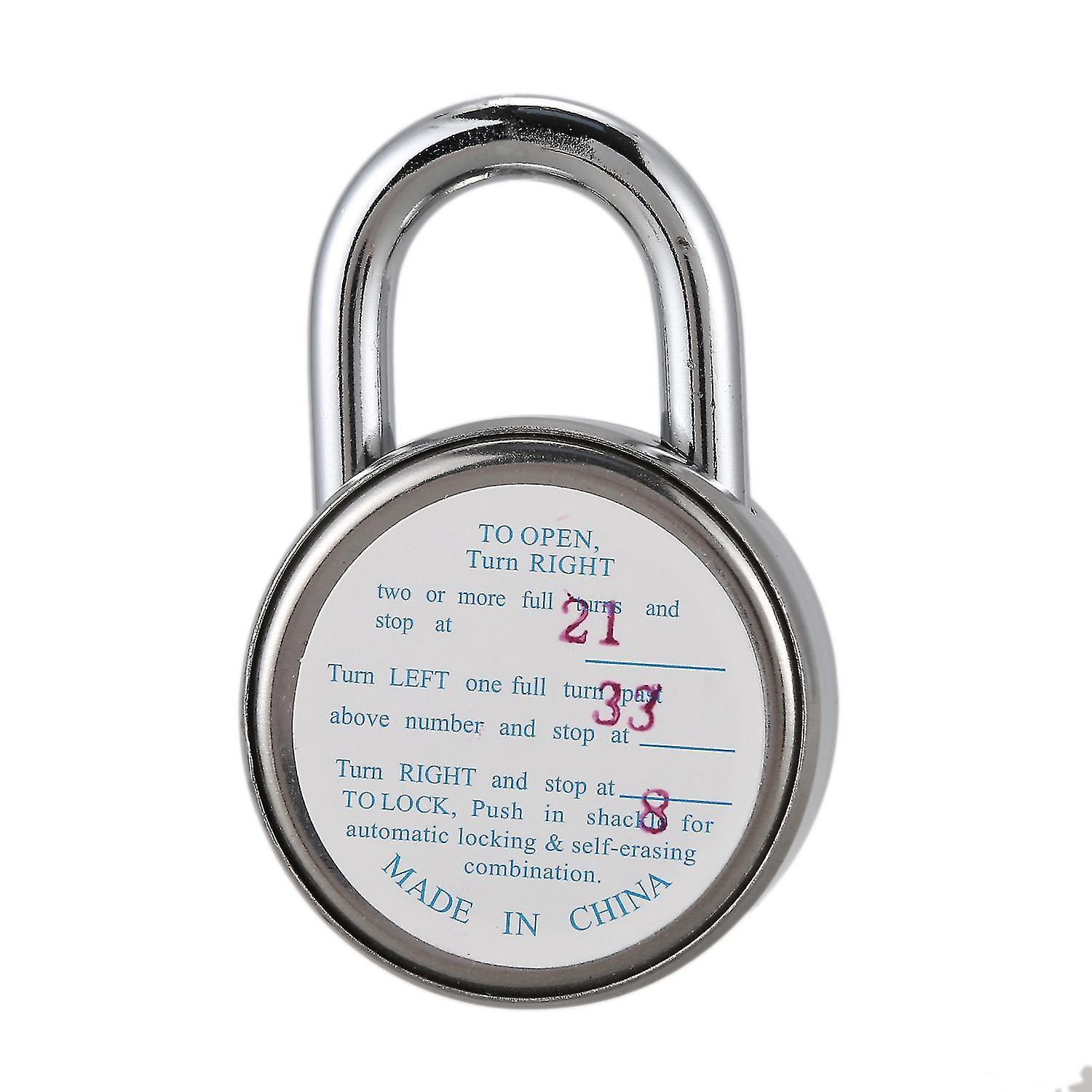 Master Coded Lock 50mm With Round Fixed Dial Combination Padlock ...