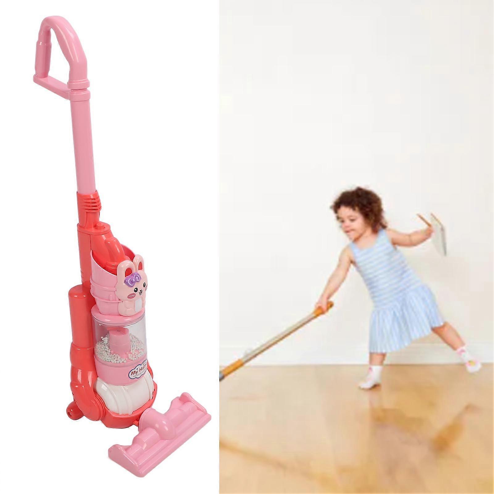 Kids Vacuum Cleaner Toy Cartoon Animal Modeling 180 Rotating Dust Port ...