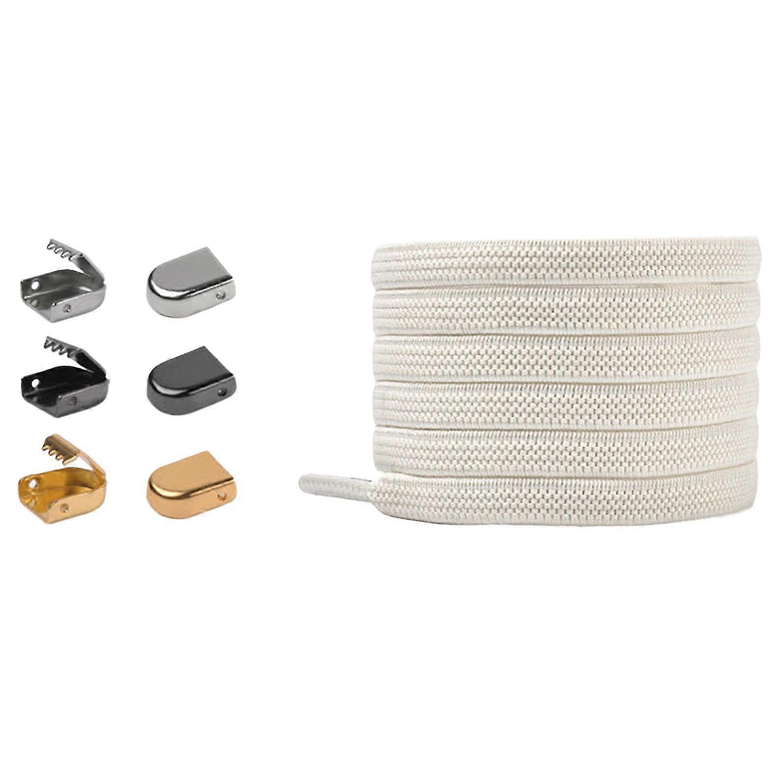 Elastic Shoelaces No-tie Lacing System Elastic No Tie Shoe Laces With ...