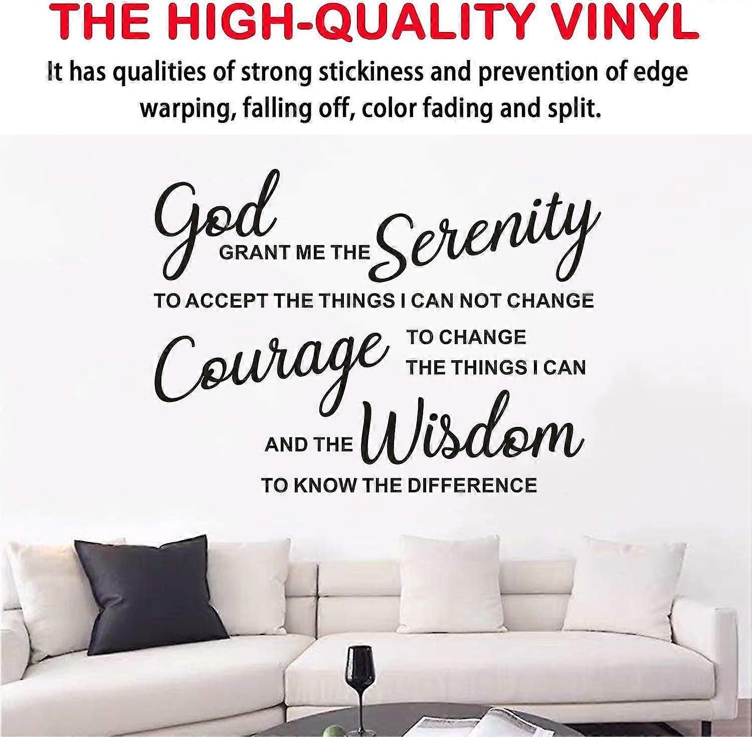 Scripture Wall Decal, Biblical Wall Decals, Quotes Religious Christian ...