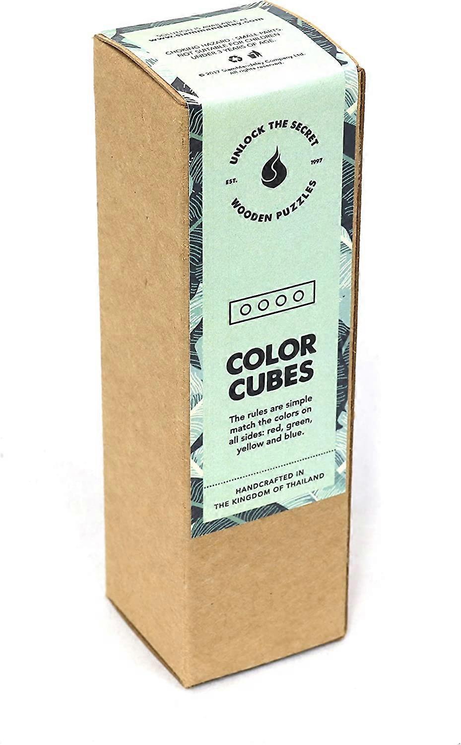 Color Cubes: Traffic Lights Color Match Problem - Handmade & Organic 3D ...