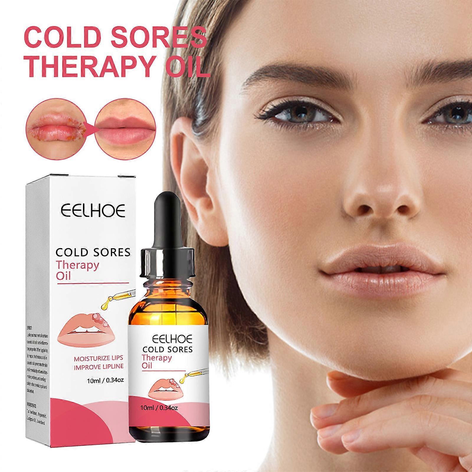 Cold Sores Therapy Oil For Lips Not Greasy Lip Repair Not Sticky Lip ...