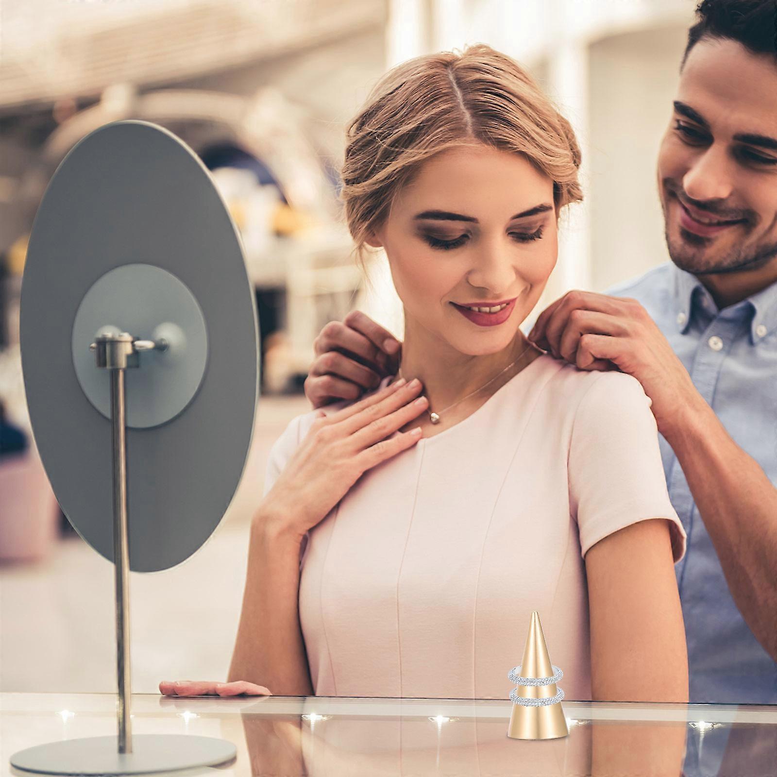 Ring Holder Cone Tower Shape Ring Holder Single Ring Cone Stand for ...