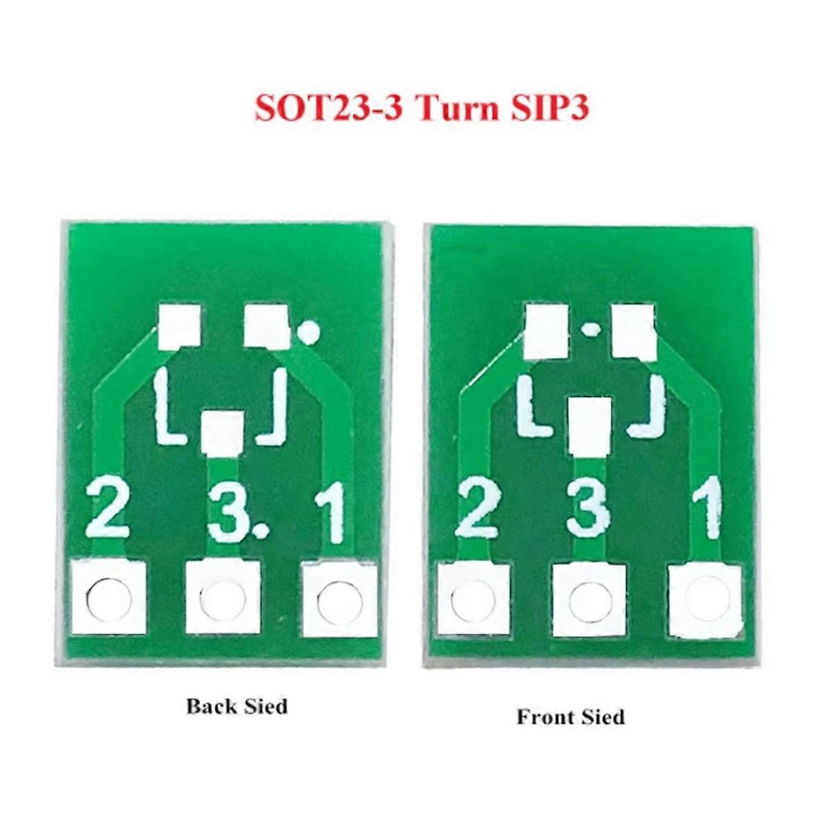 SOT23 SOT23-3 Turn SIP3 Double-Side SMD Turn to DIP SIP3 Adapter ...