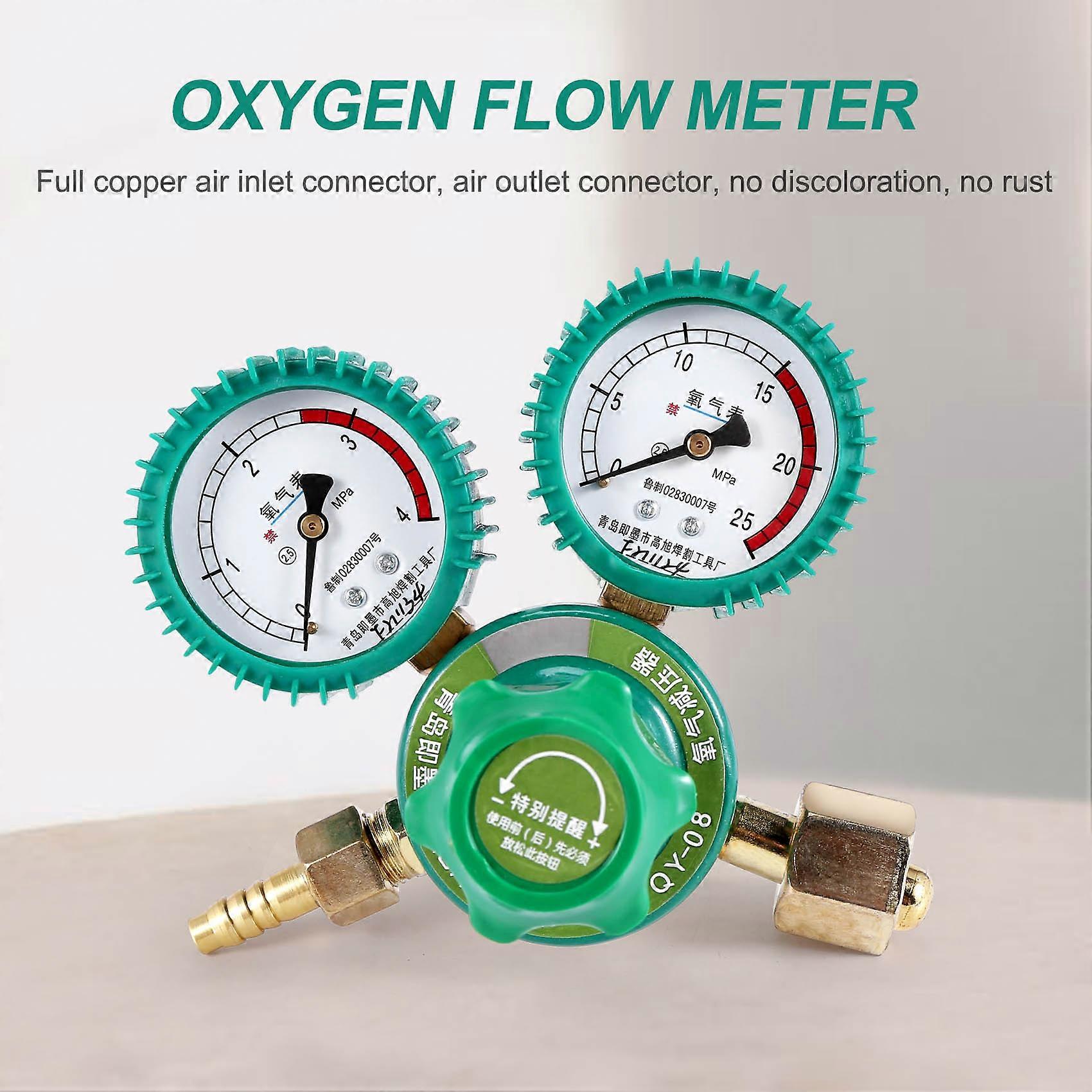 Oxygen Gas Bottle Regulators O2 Reducing Pressure Inhaler Acetylene ...