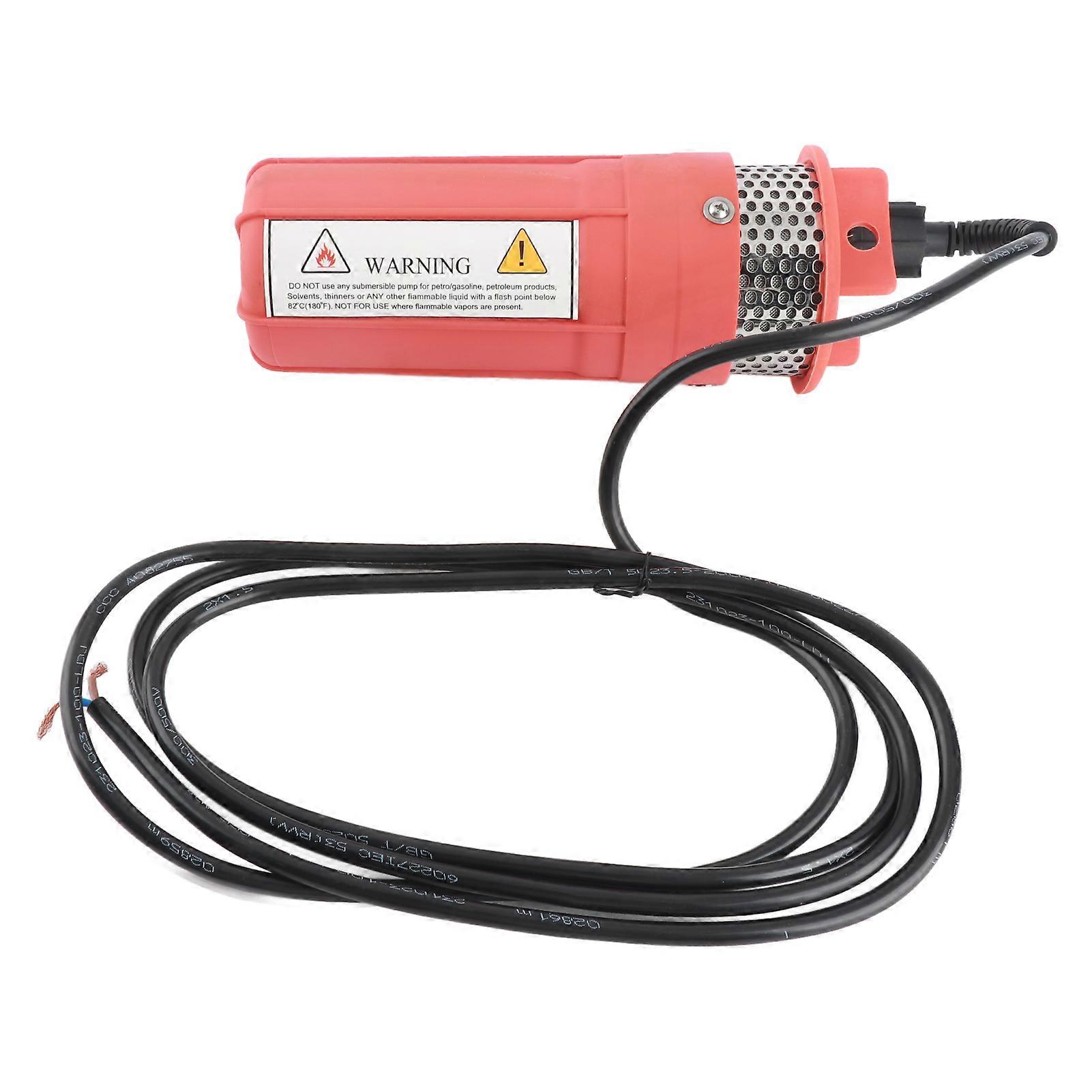 Solar Submersible Water Pump 30m Lift 6.5L Deep Well Water Pump for ...