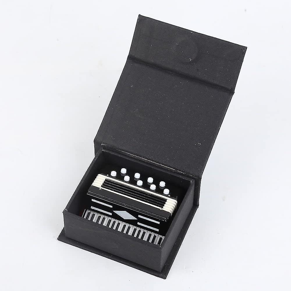 Miniature Accordion With Box Mini Instrument Replica Collectibles ...