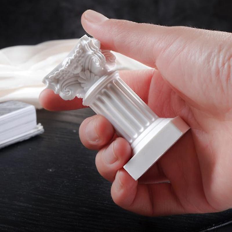 Roman Pillar Greek Column Statue Pedestal Candlestick Stand Figurine ...