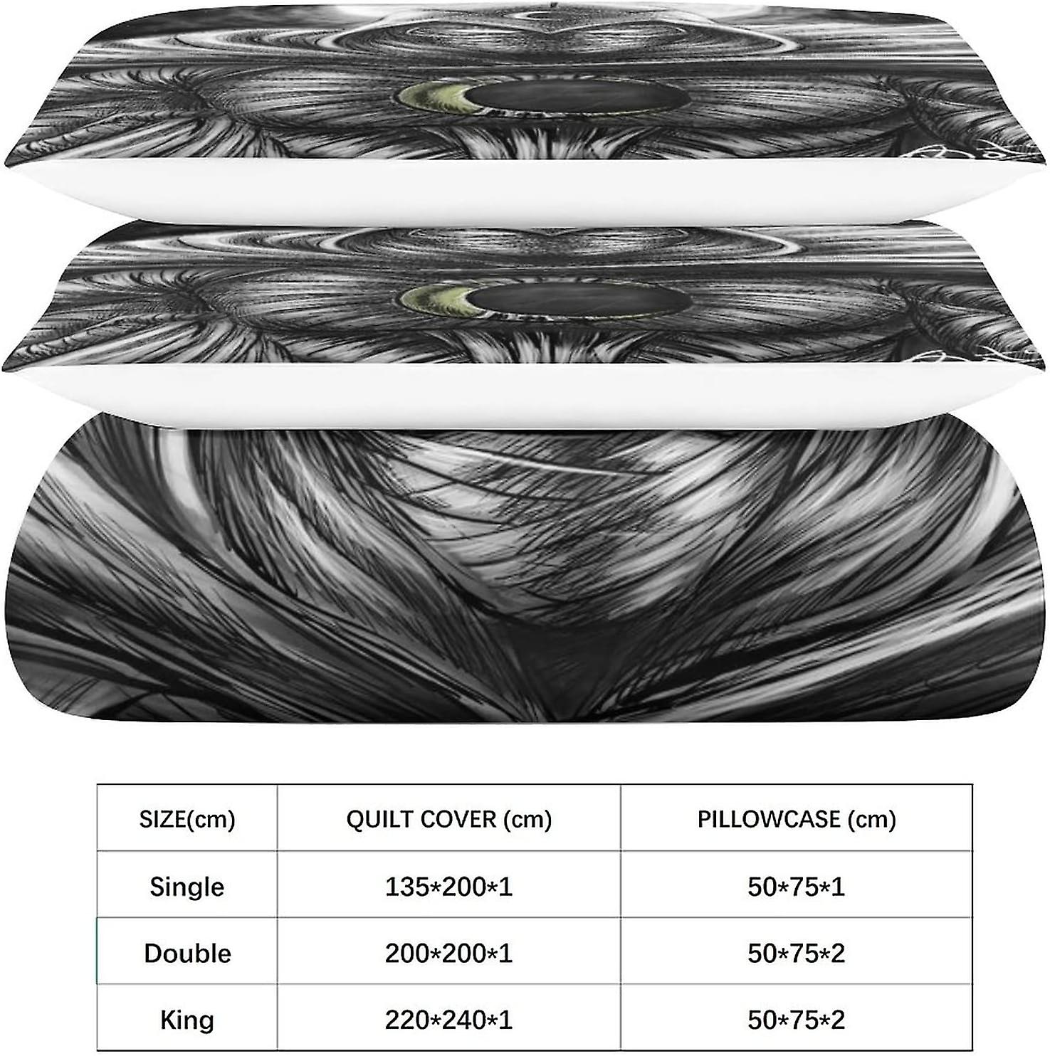 Moon Knight Bedding Set Duvet Cover 3D Marvel Pattern Comforter Cover ...