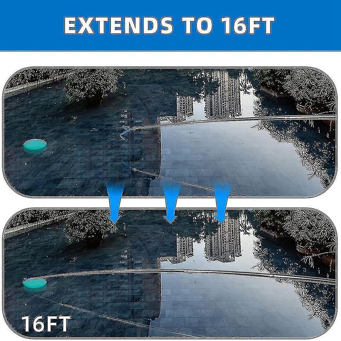 Disc Golf Retriever Pole With 3 Hooks, Telescoping Disc Golf ...