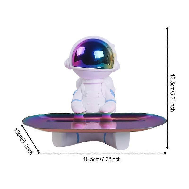 Astronaut Statue Storage Tray Spaceman Statue Jewelry Holder Dish ...