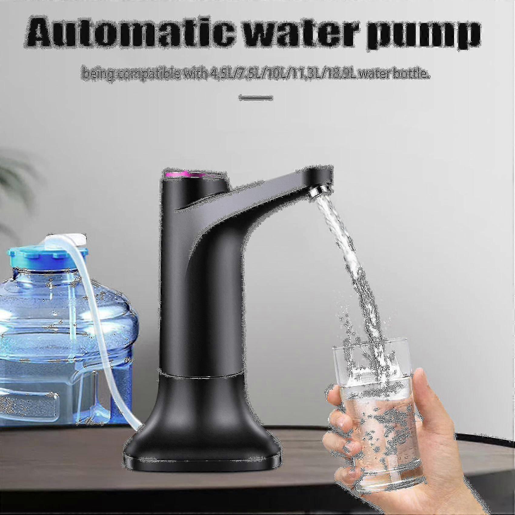 Electric Water Bottle Pump With Base Usb Water Dispenser Portable ...