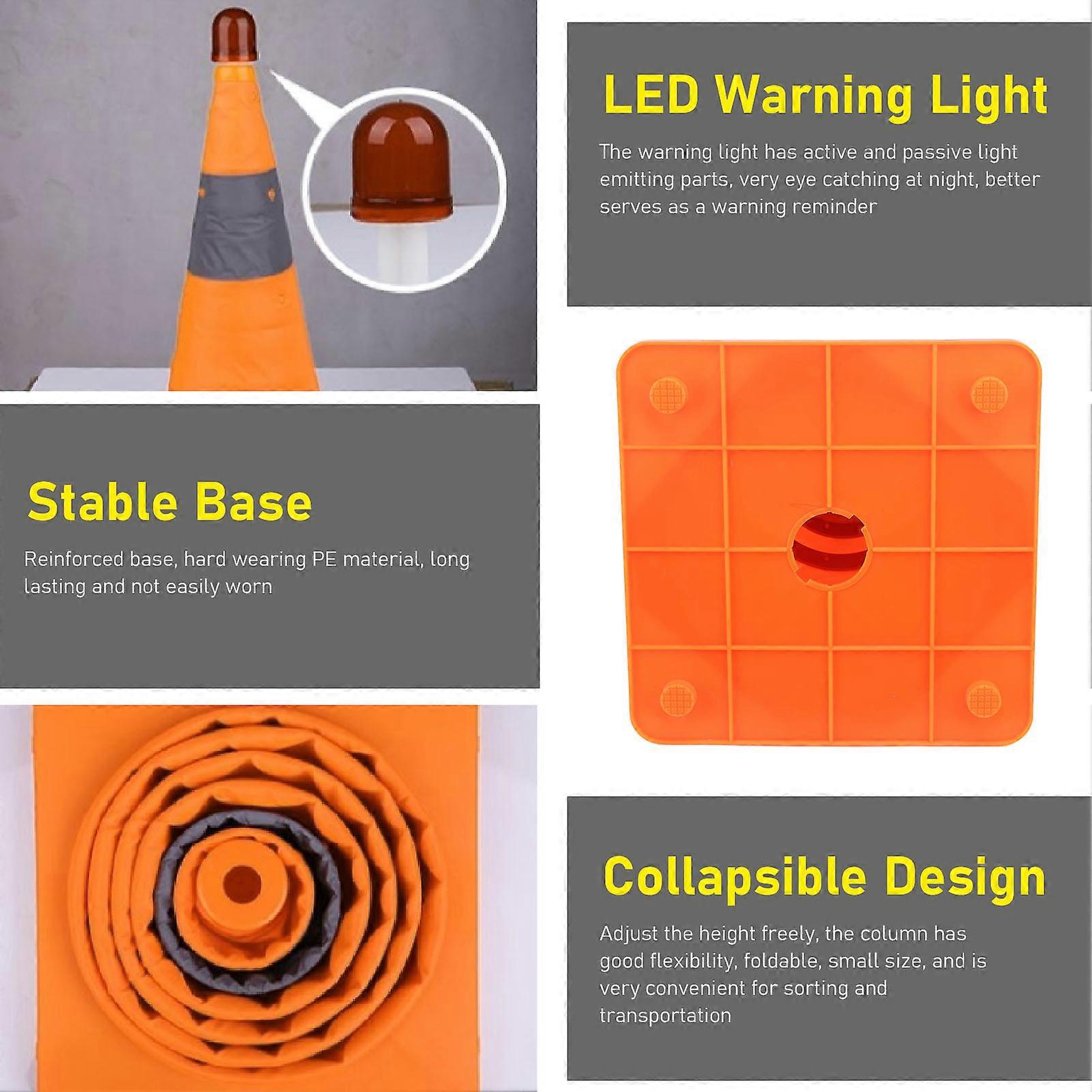 Warning Lamp Night Vision Reflective Sign Lifting Traffic Safety Cone ...