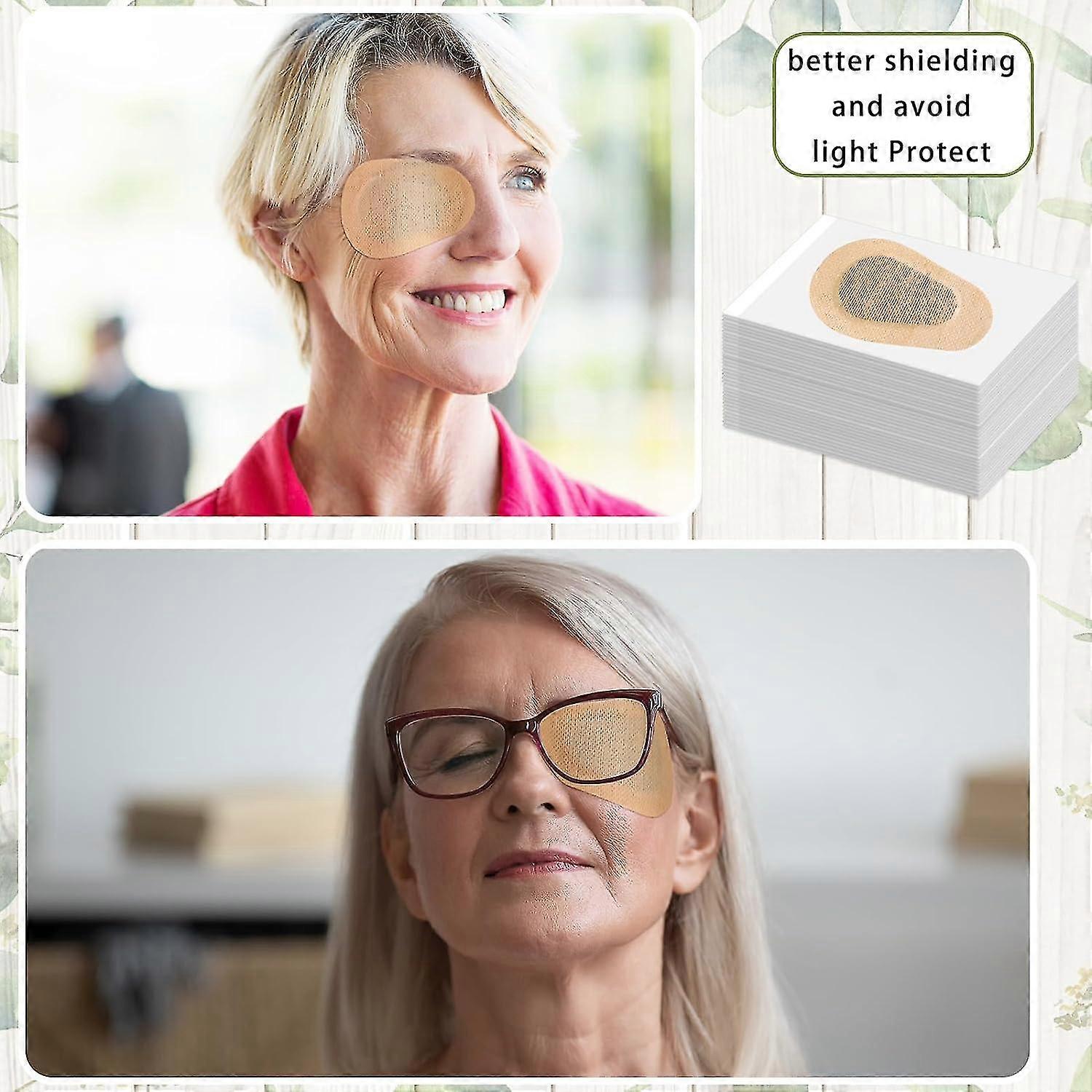 20 Pcs Adhesive Eye Patches, Breathable Eye Patches for Adults Eye Pad ...