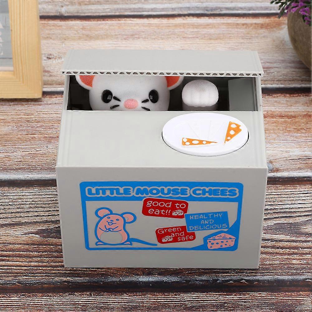 Unique Electric Cartoon Mouse Stealing Money Box Cute Money Saving Pot ...