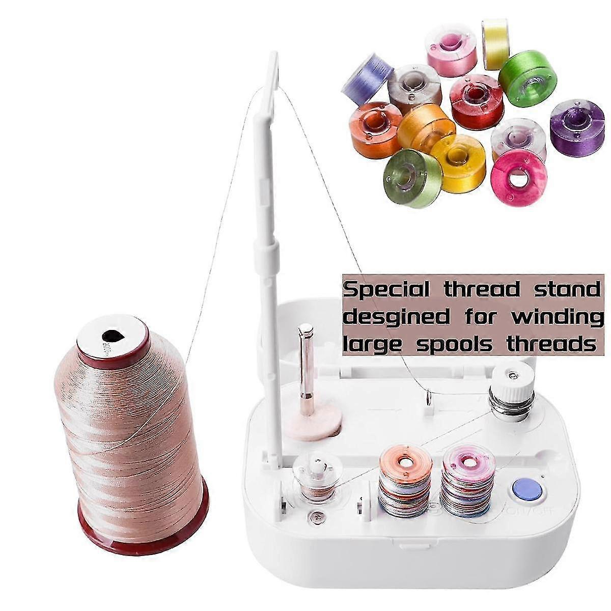 Automatic Bobbin Winder With Auto Stopper, Large Spool Thread Holder ...