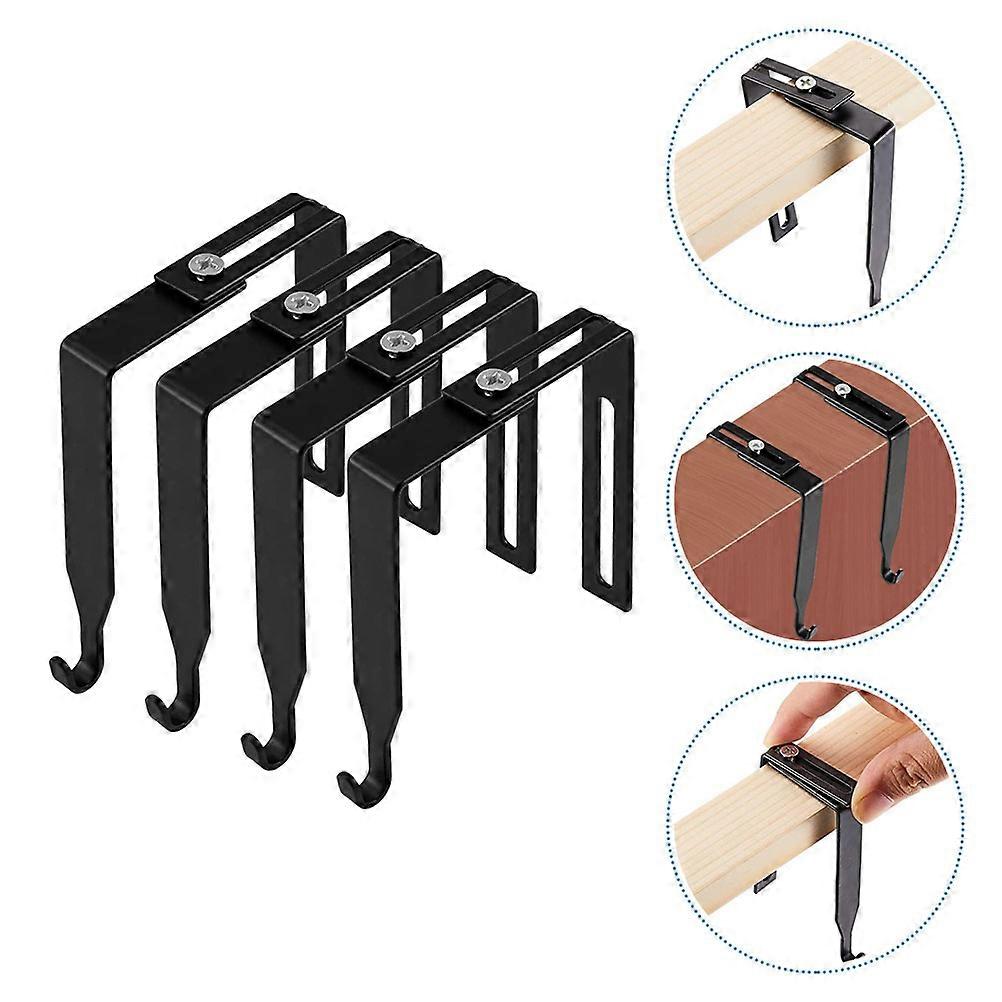 4pcs Adjustable Cubicle Hangers Hanging Hooks Cubicle Hook for Hanging ...
