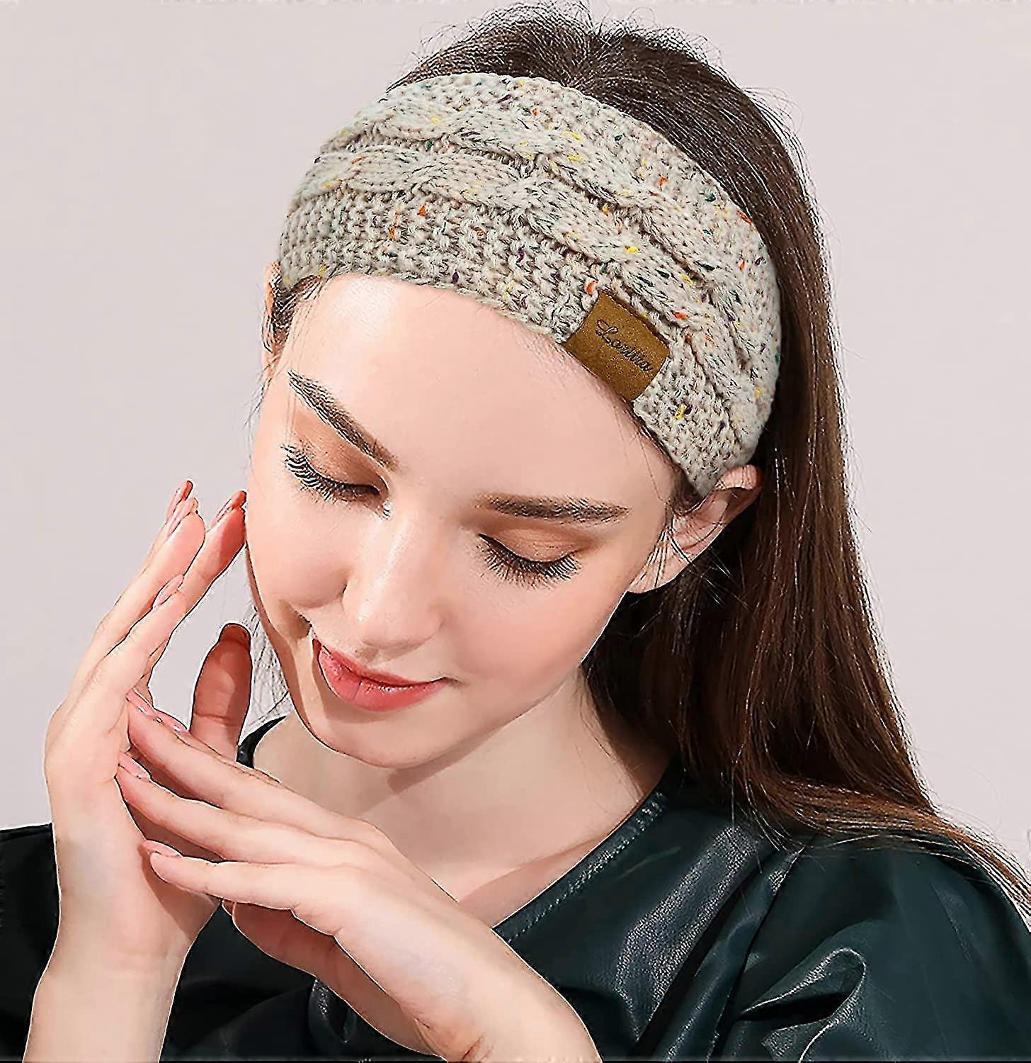 Winter Headbands For Women Wool, Ear Warmers For Women Headband Knit ...