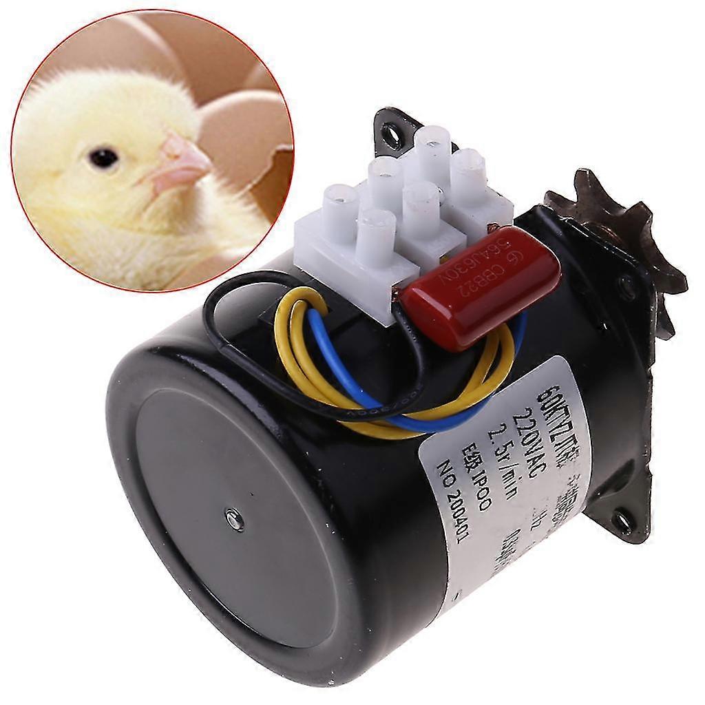 Egg Turner Motor 220v Ac Chicken Egg Incubator Motor Egg Hatching ...