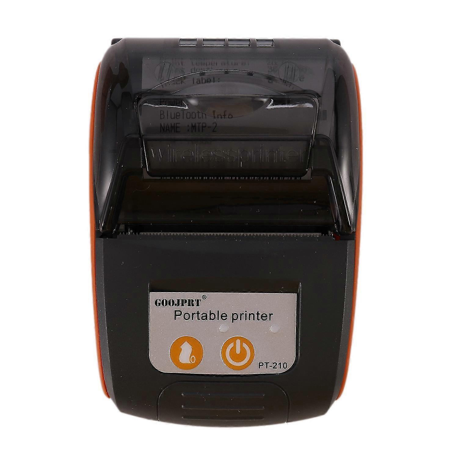 Pt210 58mm Bluetooth Thermal Printer Portable Wireless Receipt Machine ...