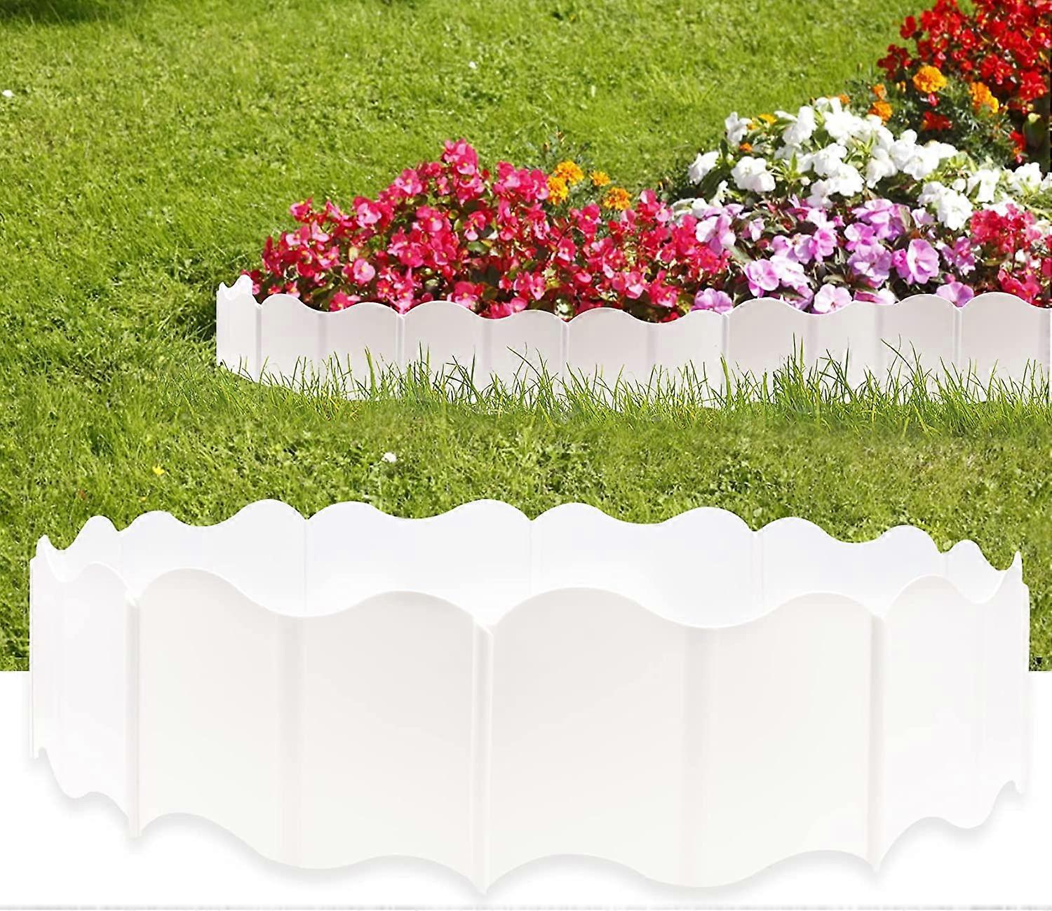 Garden Edging Border, Garden Landscape Edging Borders, 20pcs Plastic ...