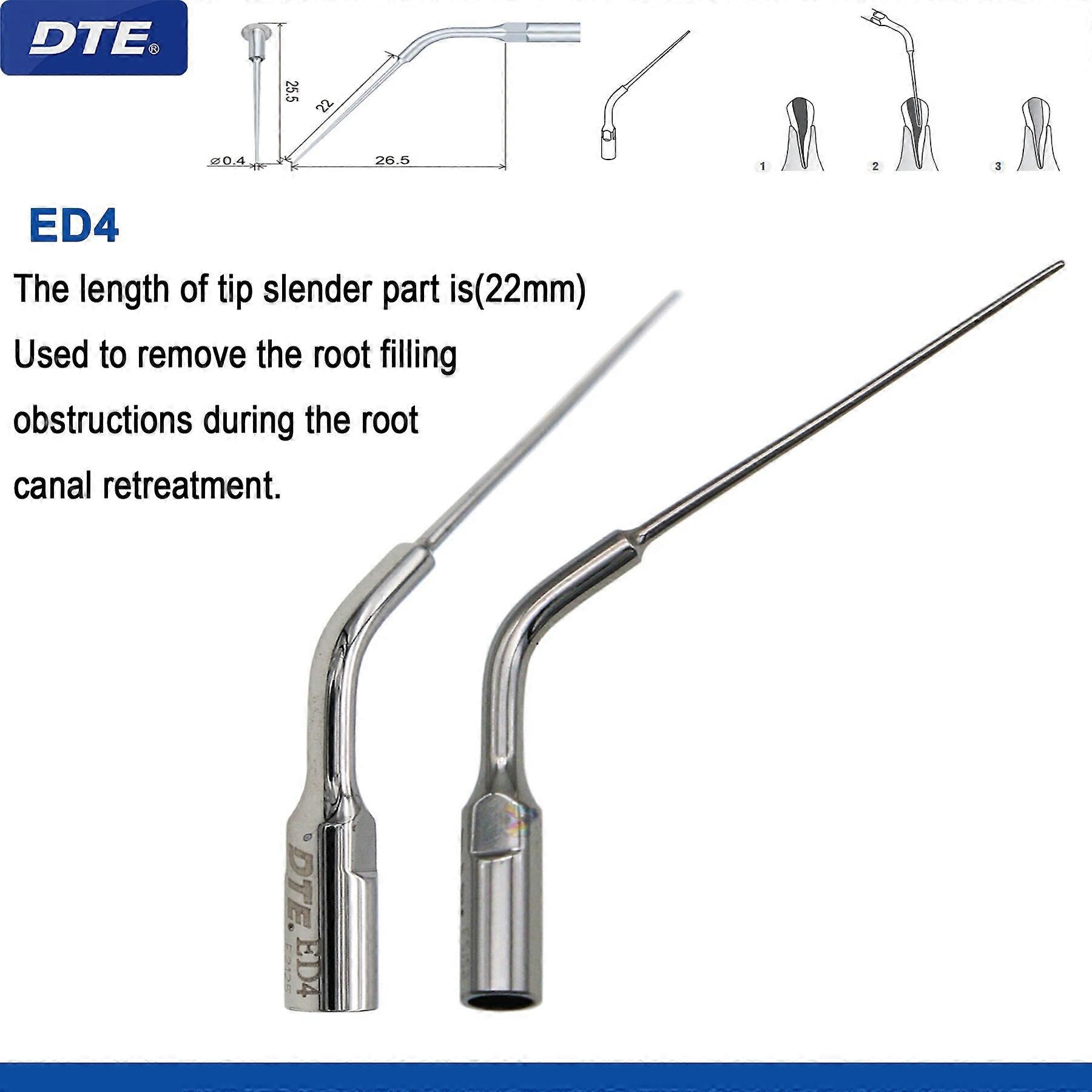 Dental Ultrasonic Scaler Tips Endodontic Endo Tip Medical Tools Accessories Fit DTE NSK SATELEC ...