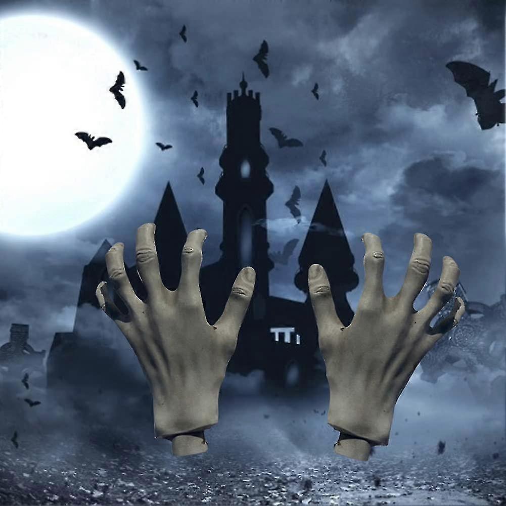 Zombie Crawling Hands Realistic Zombie Hands Halloween Fake Hands Body ...
