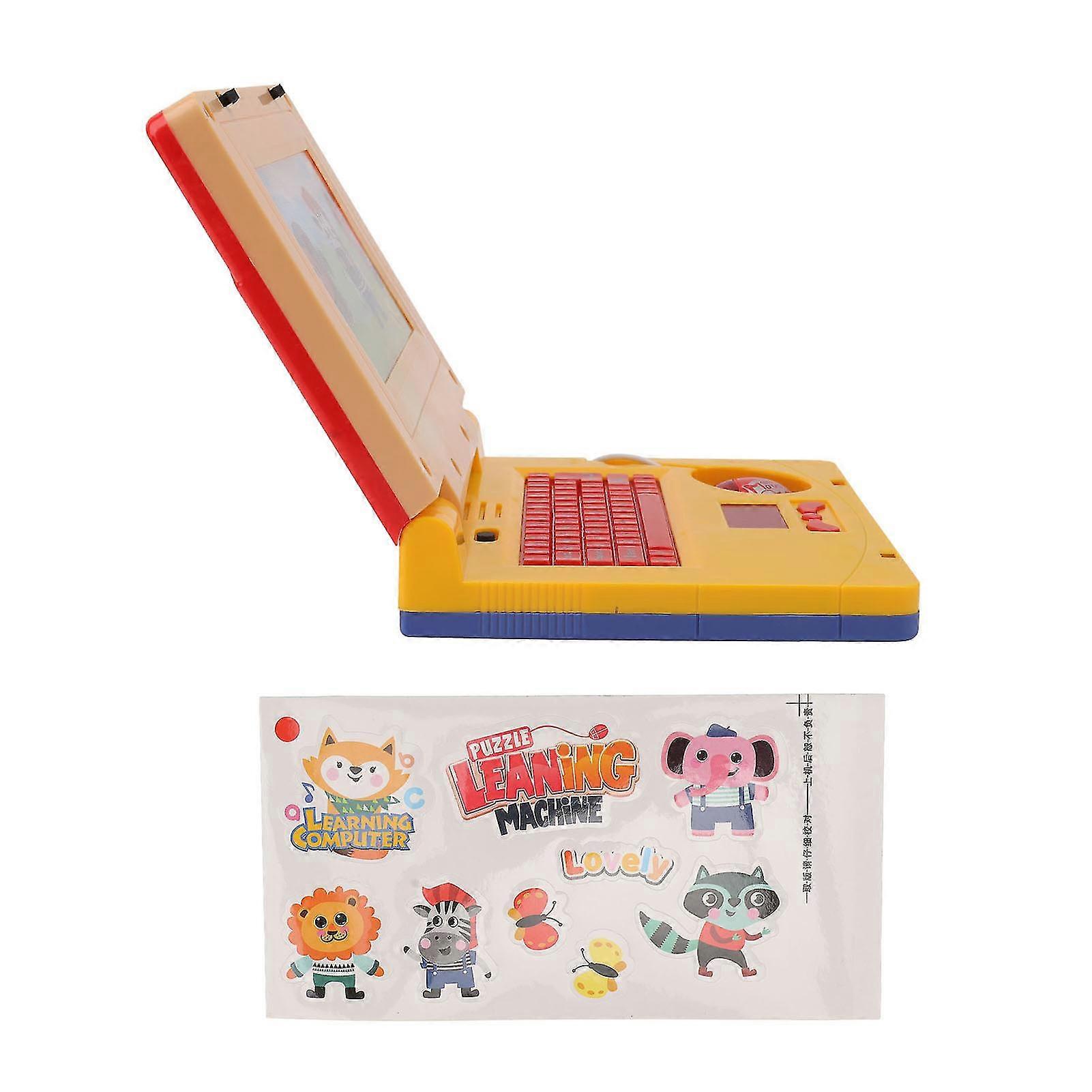 Kids Learning Laptop Educational Led Music Electronic Cognitive ...