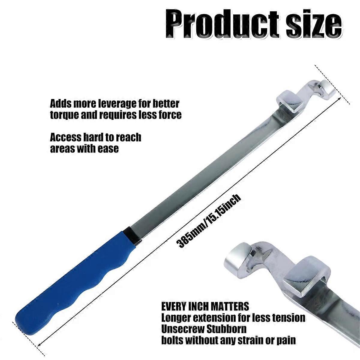 Wrench Extender Tool Bar 15inch Universal Torque Adaptor Wrench ...