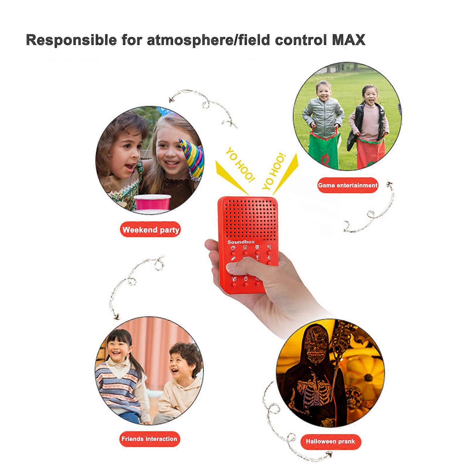 Portable Funny Classic Sound Machine Hilarious Novelty Prank 16 Effect ...