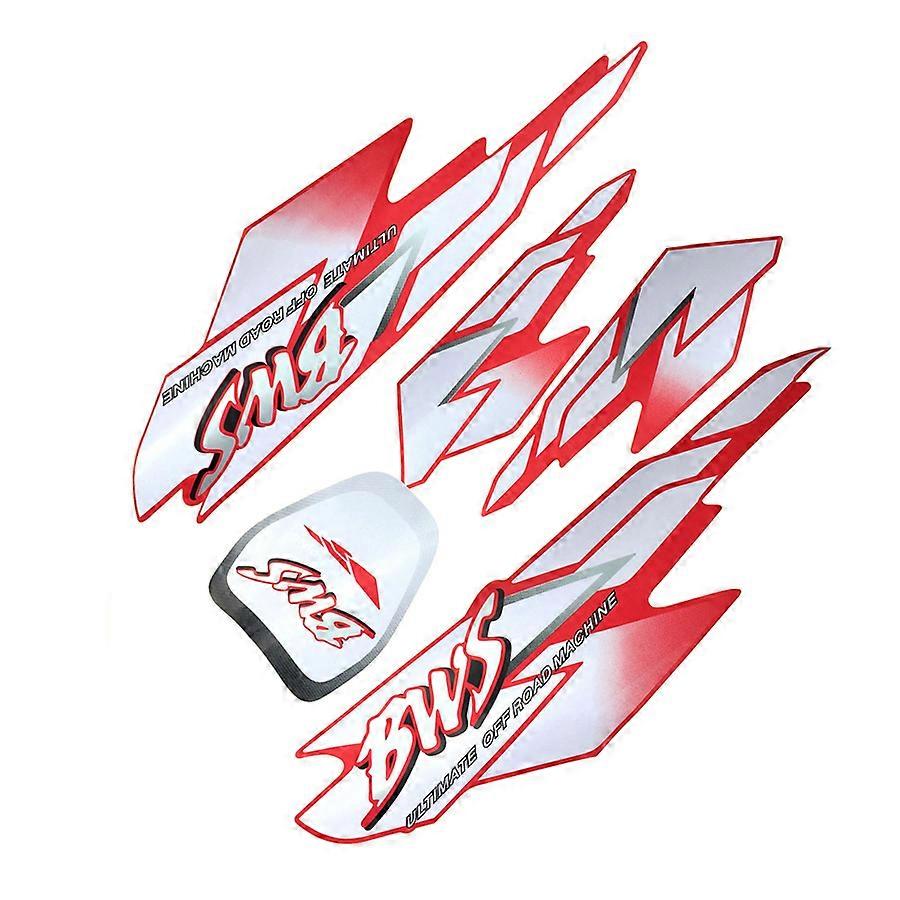 1 Set Motorcycle Whole Body Fairing Vehicle Decals Decals Red/Blue ...