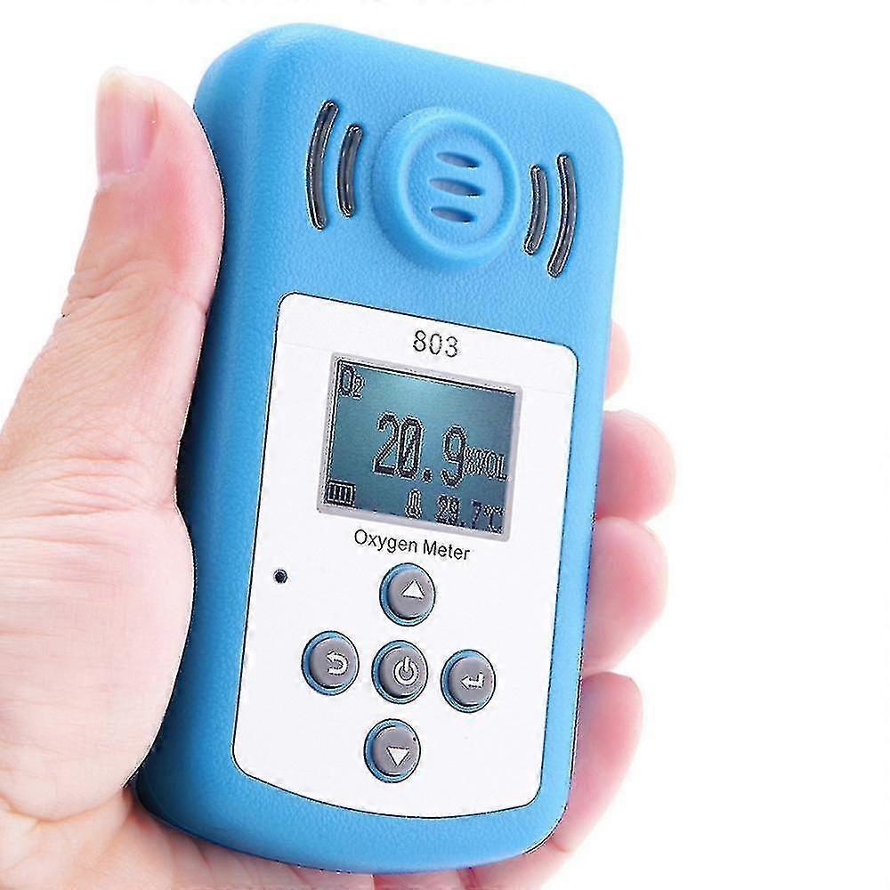 Oxygen Meter Portable Oxygen(o2) Concentration Detector With Lcd ...