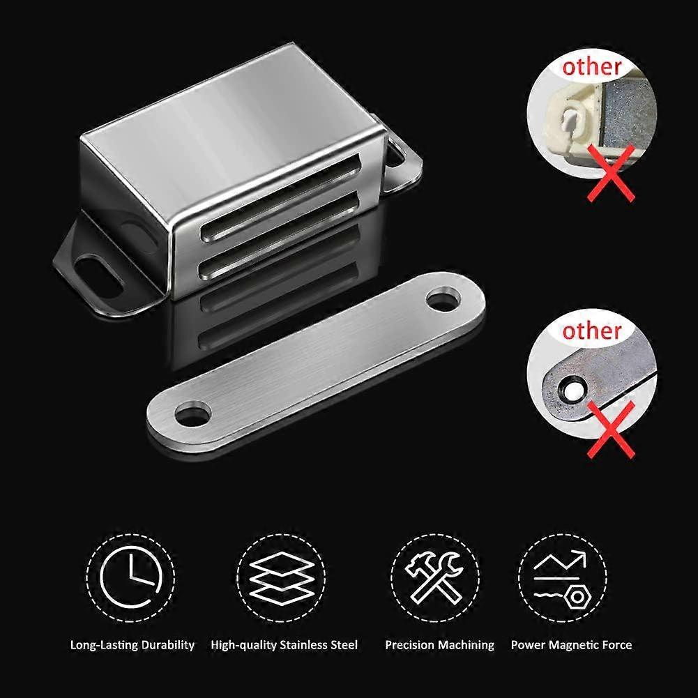Magnetic Door Catch 10KG Pull Strong Magnet Cabinet Latches Magnetic ...