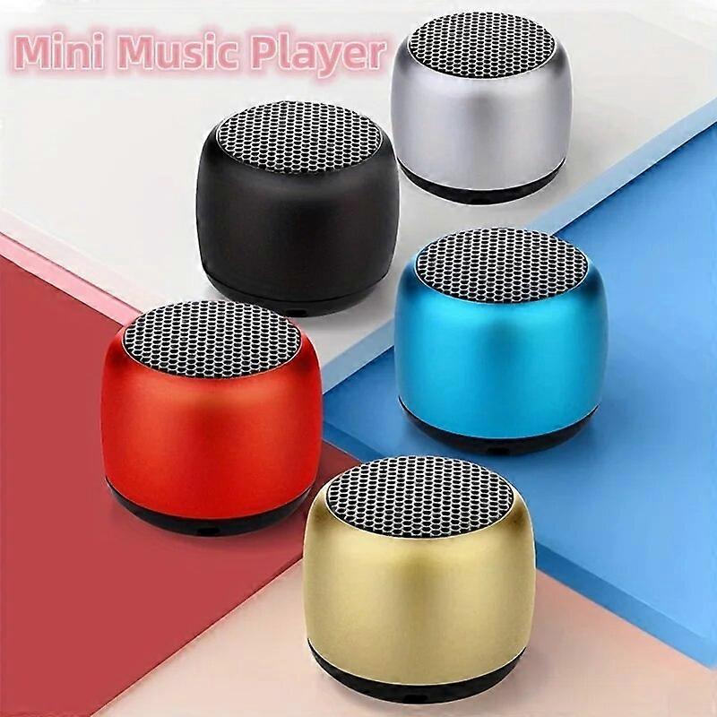 Small Metal Bluetooth Speaker Portable Wireless Speaker Mini Mobile ...