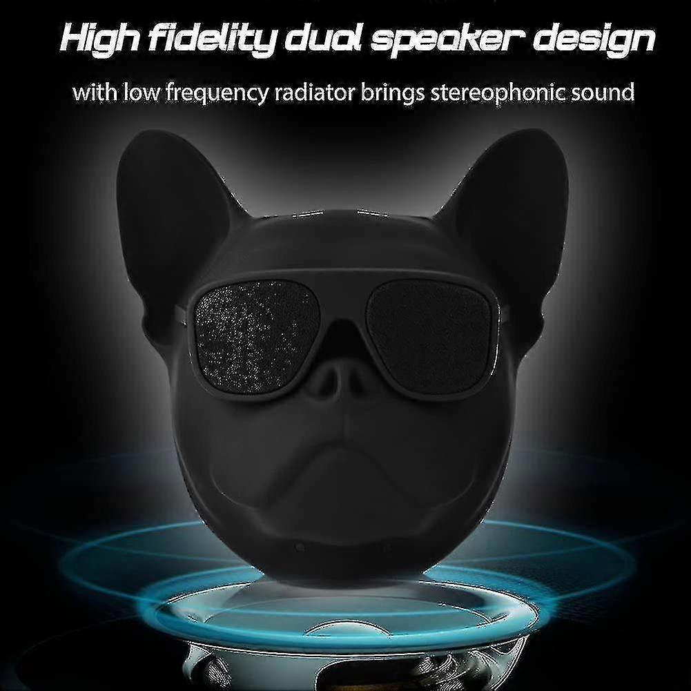 Bluetooth 4.1 Wireless Speaker, Outdoor Portable Mini Speaker with Dog Type, Memory with 32G ...