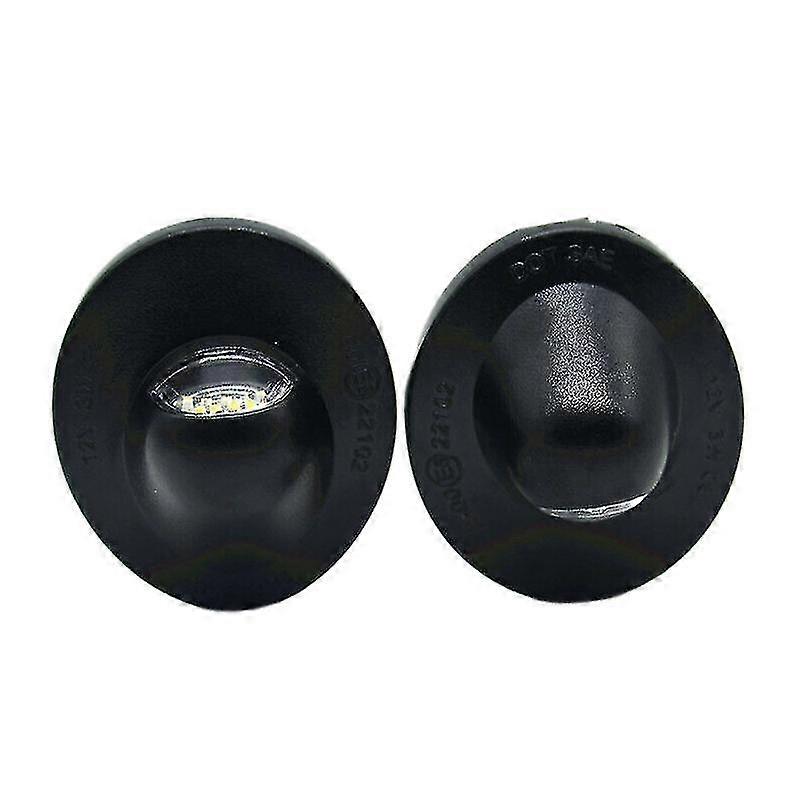 2pcs Truck Led License Plate Light 6000k White For F250 F350 1990-2014 ...