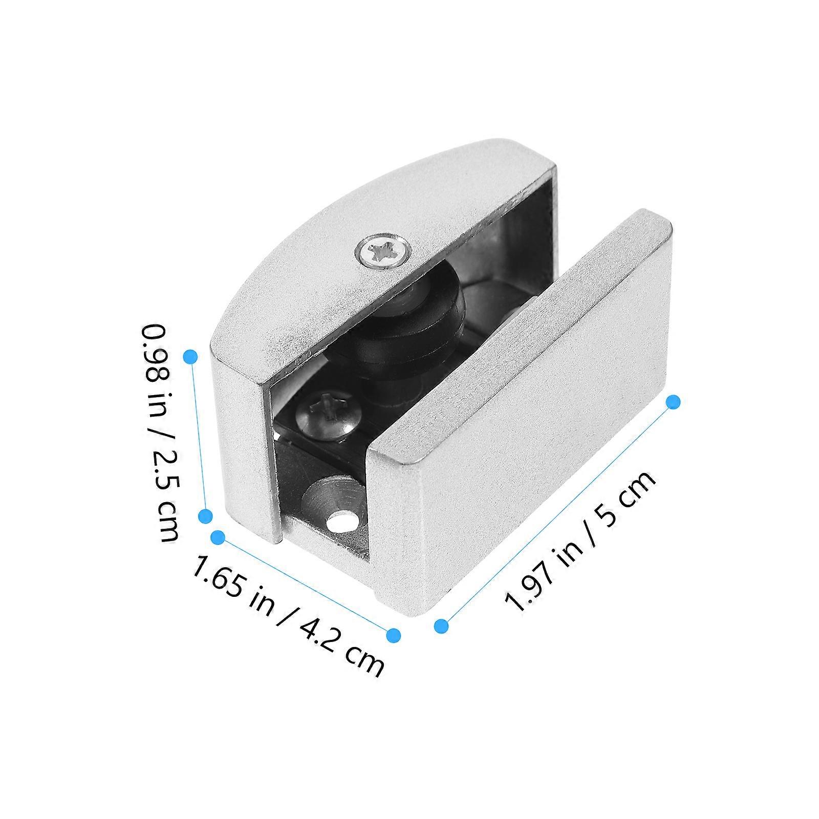 Shower Door Bottom Guide Shower Door Glass Door Roller Slider for 5-14mm Thick Glass | Fruugo NZ