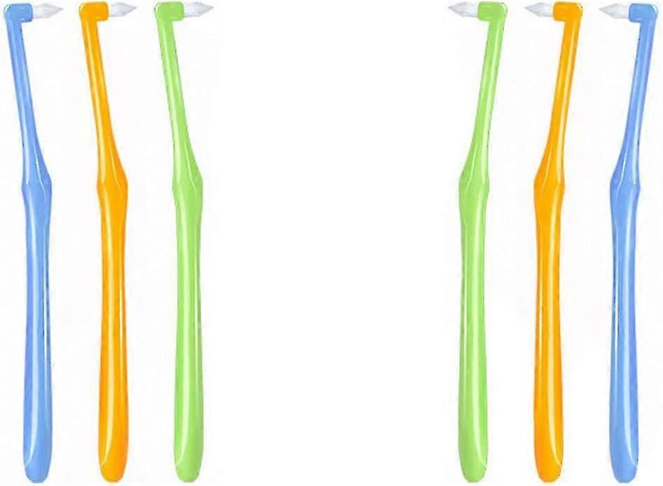 6-piece Tufted Toothbrush, Conical Trimming Toothbrush, Small | Fruugo UK