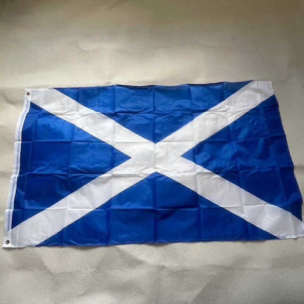 Scotland Flags 90x150cm Scottish Cross Flag 3x5ft Polyester flag Office ...