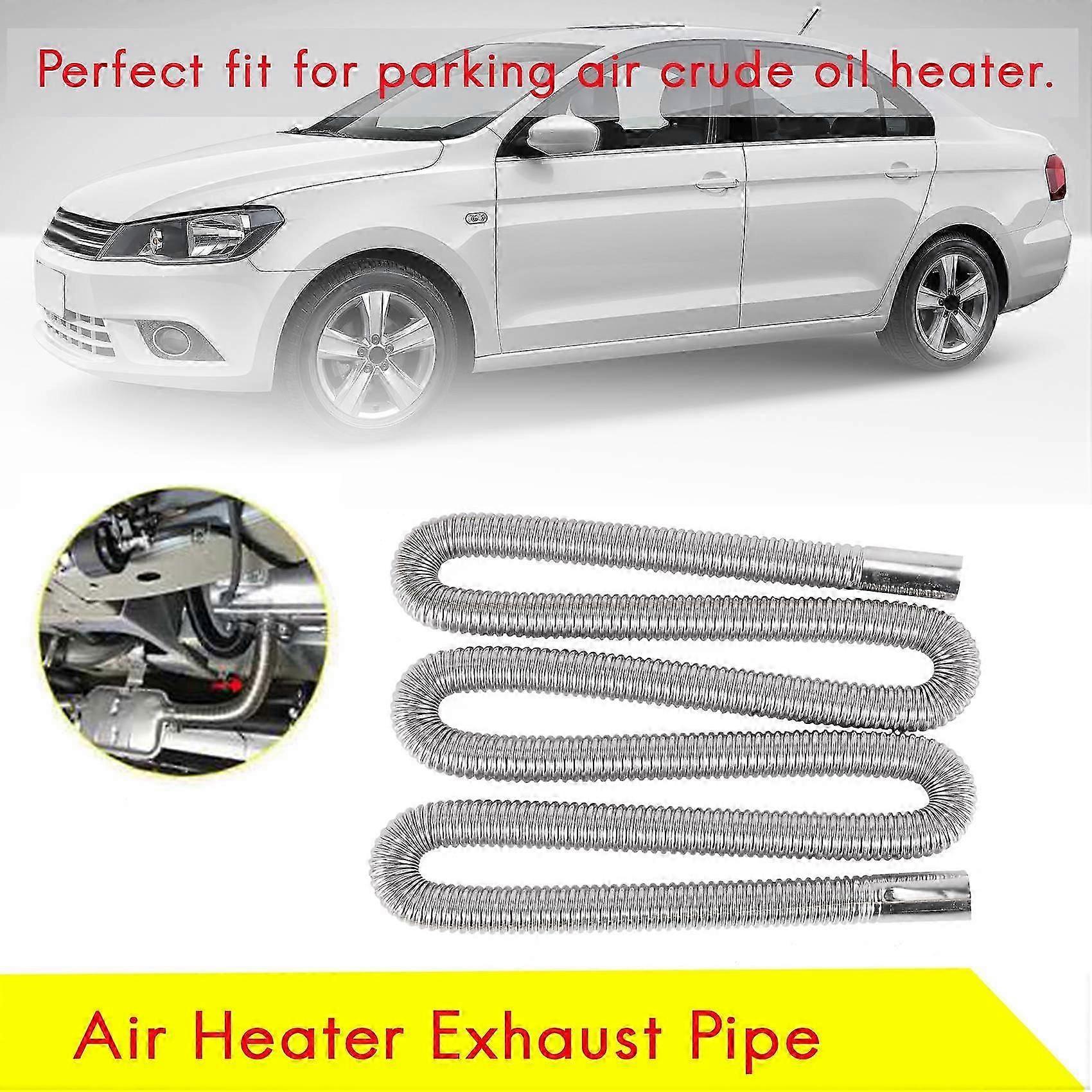 200cm Car Air Parking Heater Exhaust Pipe with 2 Clamps Fuel Tank ...
