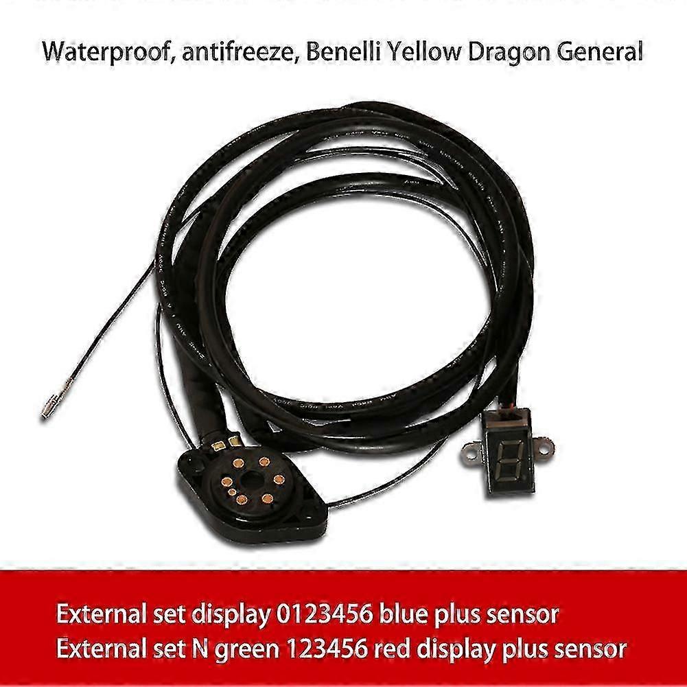 Motorcycle Digital Gear Indicator Universal Motorcycle Gear Shift ...