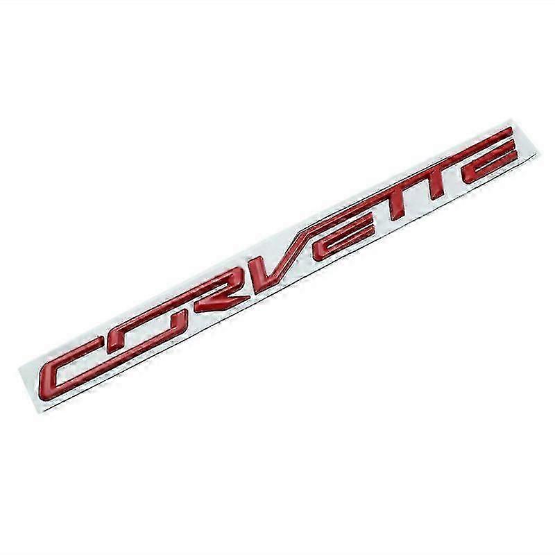 Car 3d Metal Decals Sticker For Chevrolet Corvette C3 C4 C5 C6 C7 C8 ...