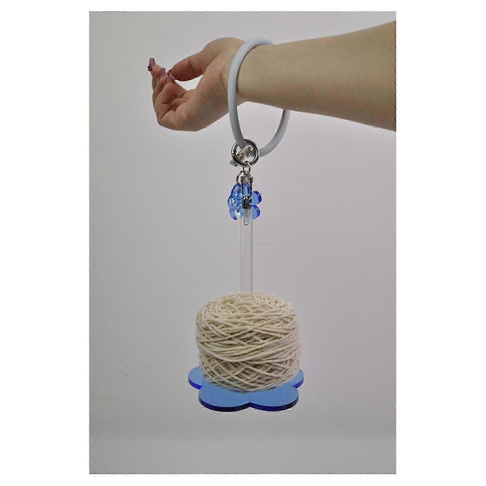 Wristband Yarn Minder Organizer Yarn Ball Organiser with Silicone Ring ...