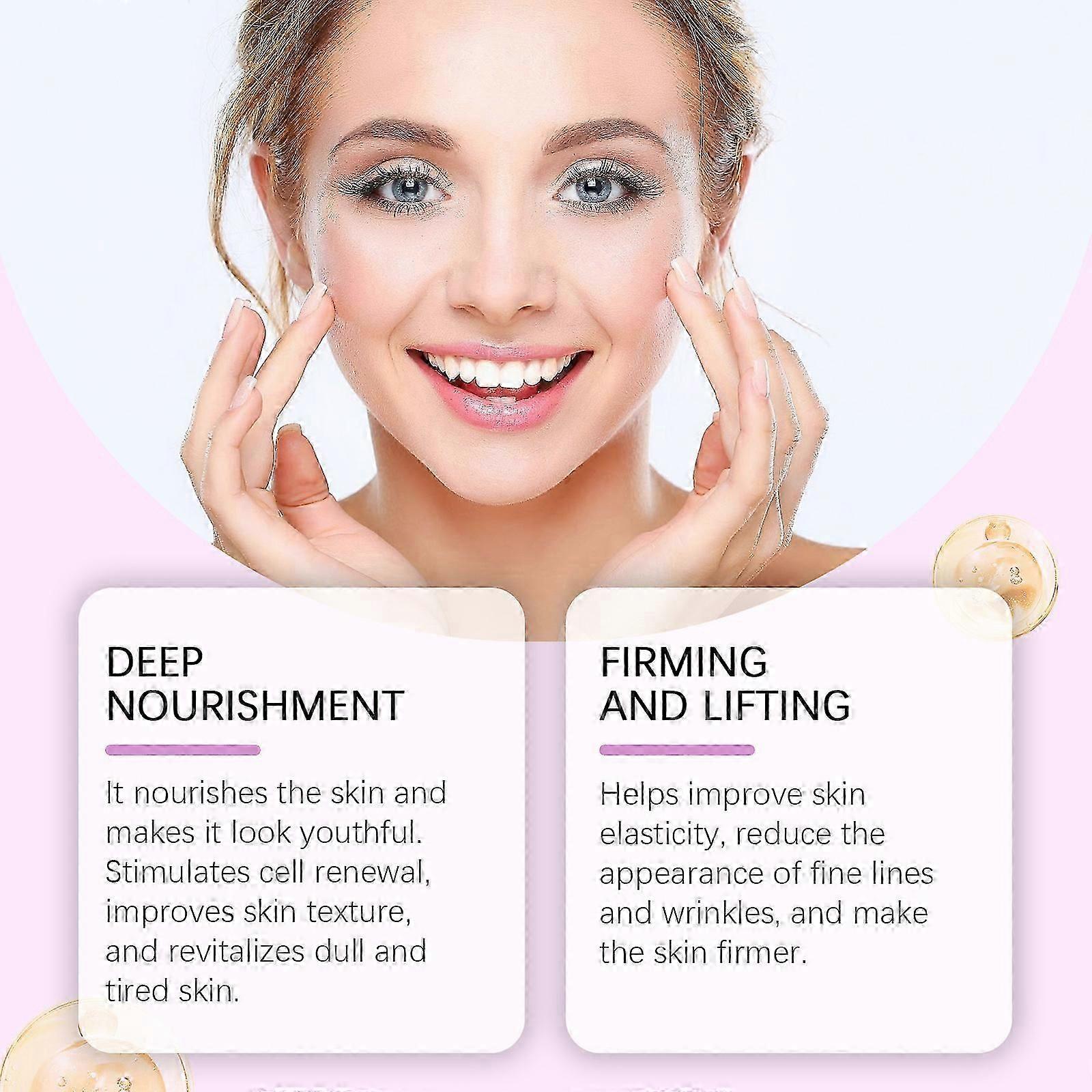 Face firming cream, hydrating moisturizing cream, firming anti-wrinkle ...