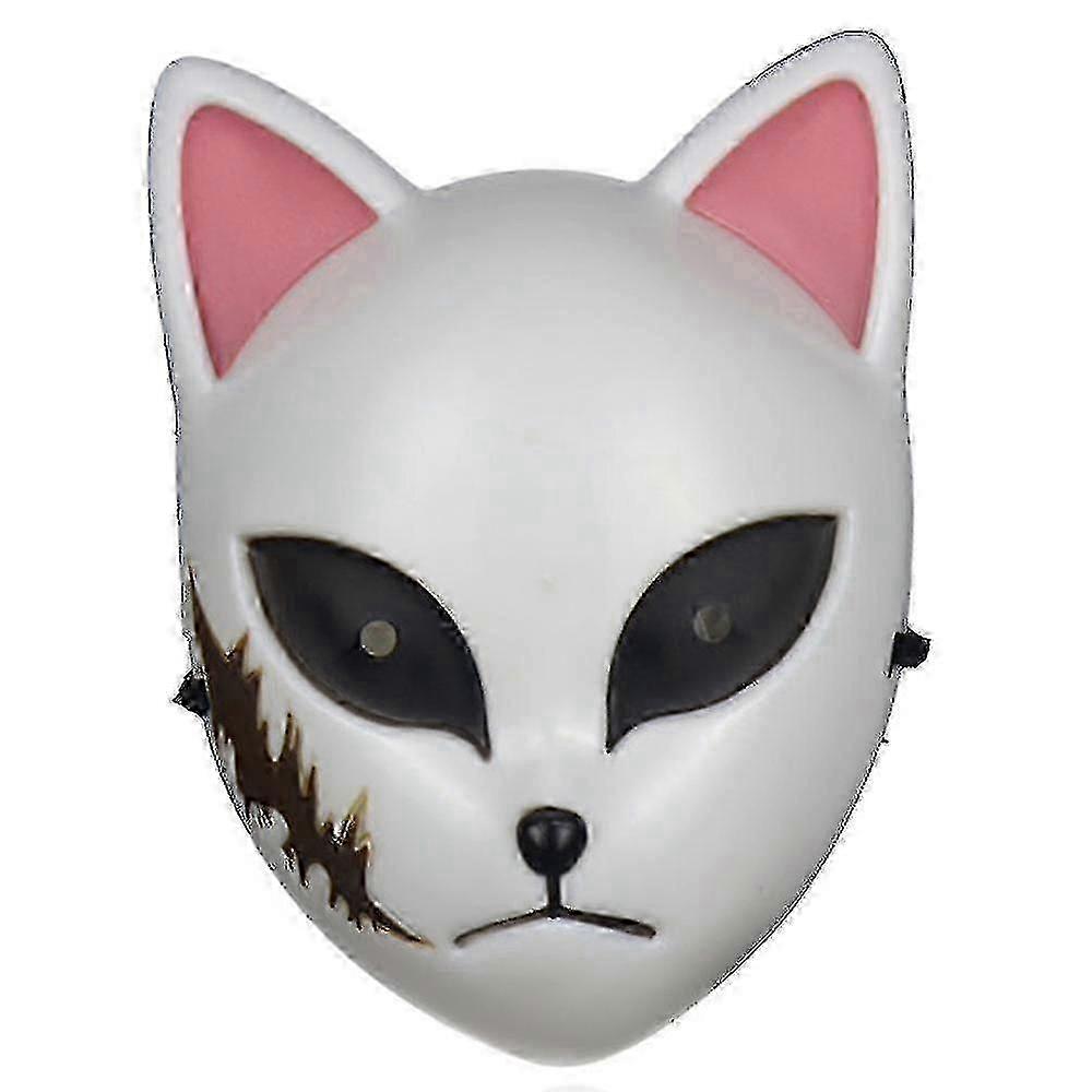 Anime Cosplay Mask for Demon Slayer Fans, Kimetsu No Yaiba Fox ...