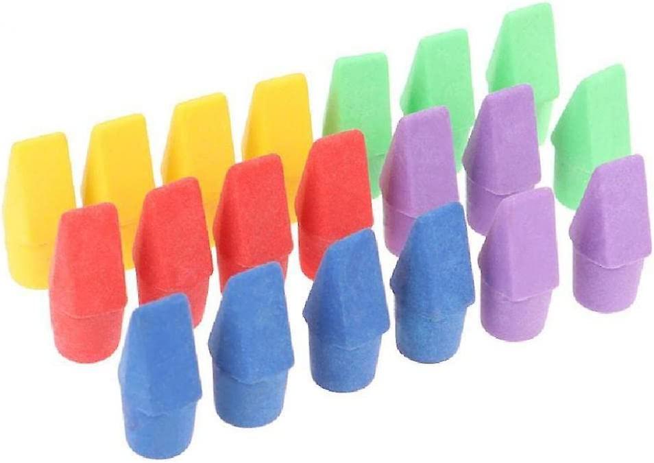 Erasers Pencil Eraser Caps Chisel Shape Pencil Student Painting ...