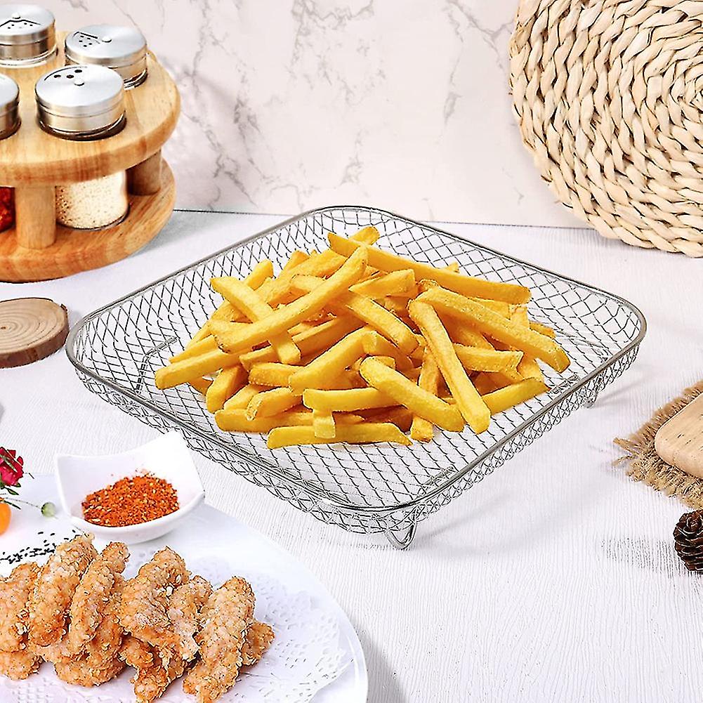 Three-tier Grilling Rack Stainless Steel Airfryer Tool Baking Tray ...