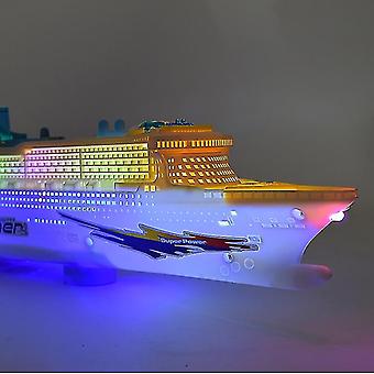 Electric Ocean Liner Cruise Ship Toy Flashing Musical Kids Educational ...